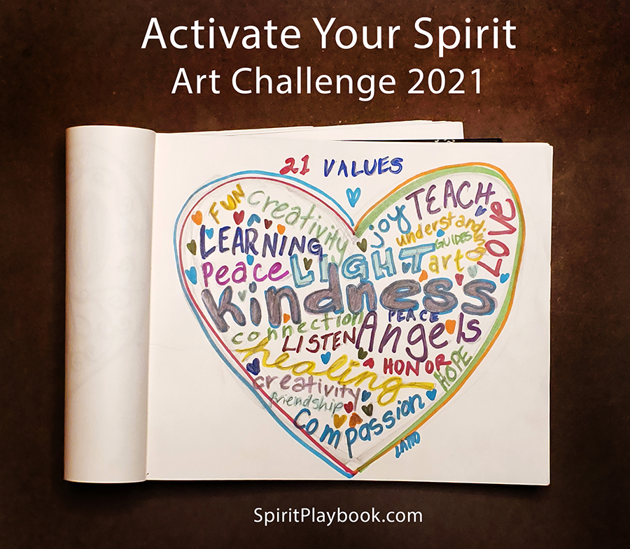 Activate Your Spirit Art Challenge 2021 – Spirit Playbook